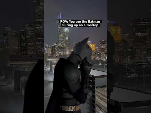 Batman in the real Gotham City! #batman