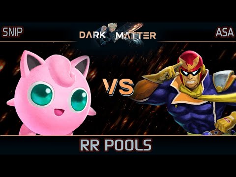 Snip (Jigglypuff) vs ASA (Captain Falcon) - Dark Matter 23 RR Pools