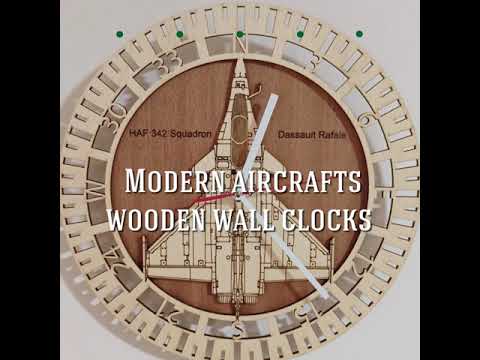 Wall clocks for plane fanatics & lovers