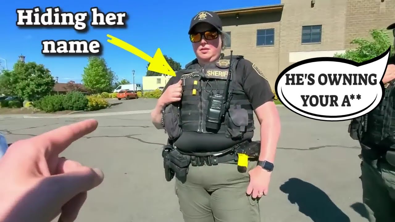 Female Cops Bad Attitude Backfires When They Get Owned