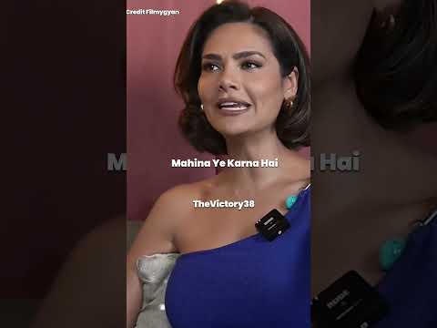 ESHA GUPTA TALK ABOUT MANIAC SONG SHOOT 😲#shorts CREDIT @filmygyanvideos