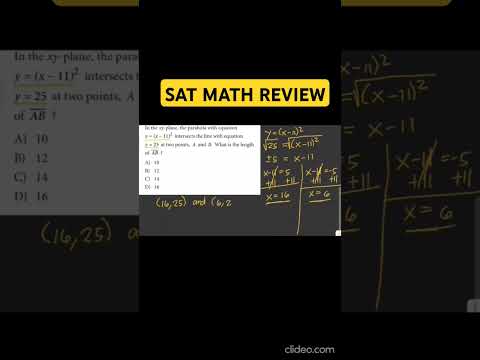 SAT MATH REVIEW #maths #mathematics #educational #education
