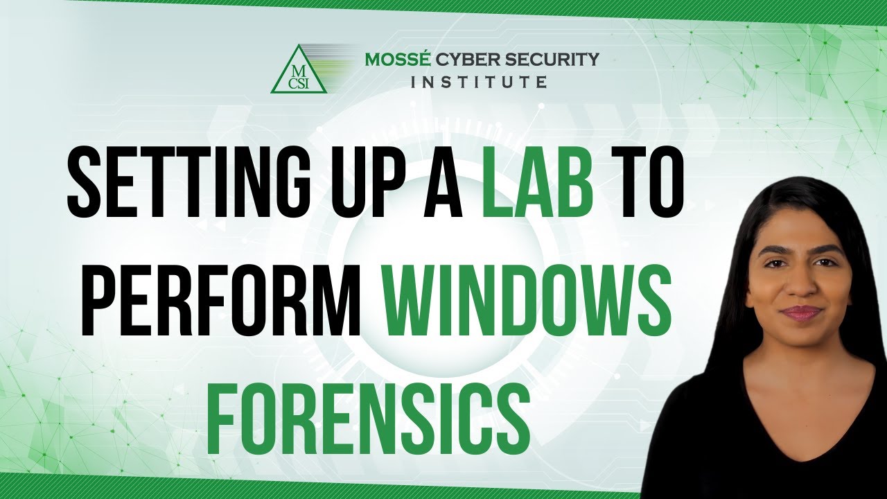Setting up a lab to practice Windows Forensics