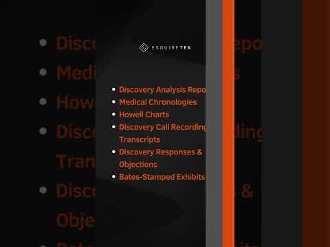 Meet Omega. Our newest AI-powered discovery solution that automates discovery in 20 days or less.