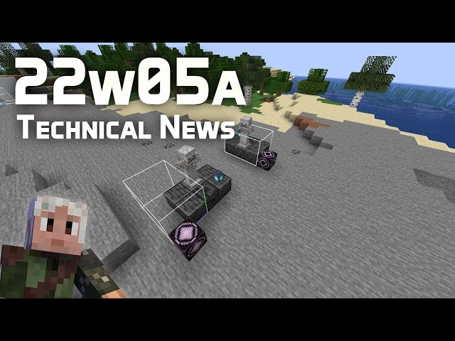 Minecraft 1.18.2 Snapshot 22w05a for Java Edition