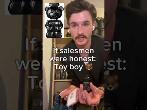 Moschino Toy Boy (one of my favs) If Salesmen were honest #toyboy #moschino #fragrance #perfume