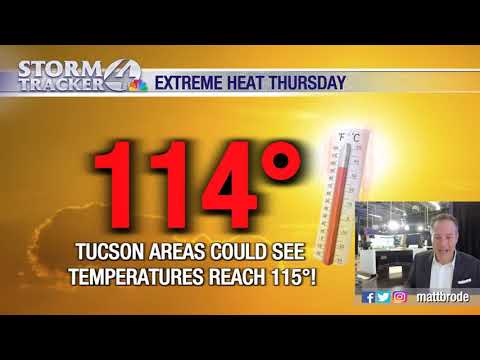 STORMTRACKER 4 Alert for extreme heat on Thursday and Friday