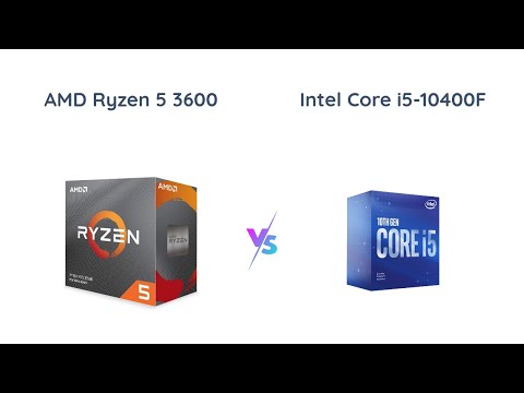 AMD Ryzen 5 3600 vs Intel Core i5-10400F Comparison