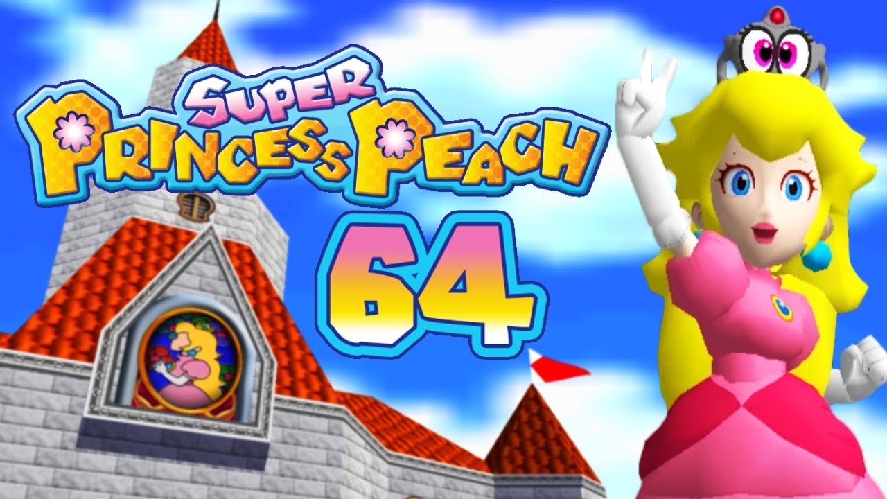 Super Princess Peach 64 - Full Game 100% Walkthrough (120 Stars)