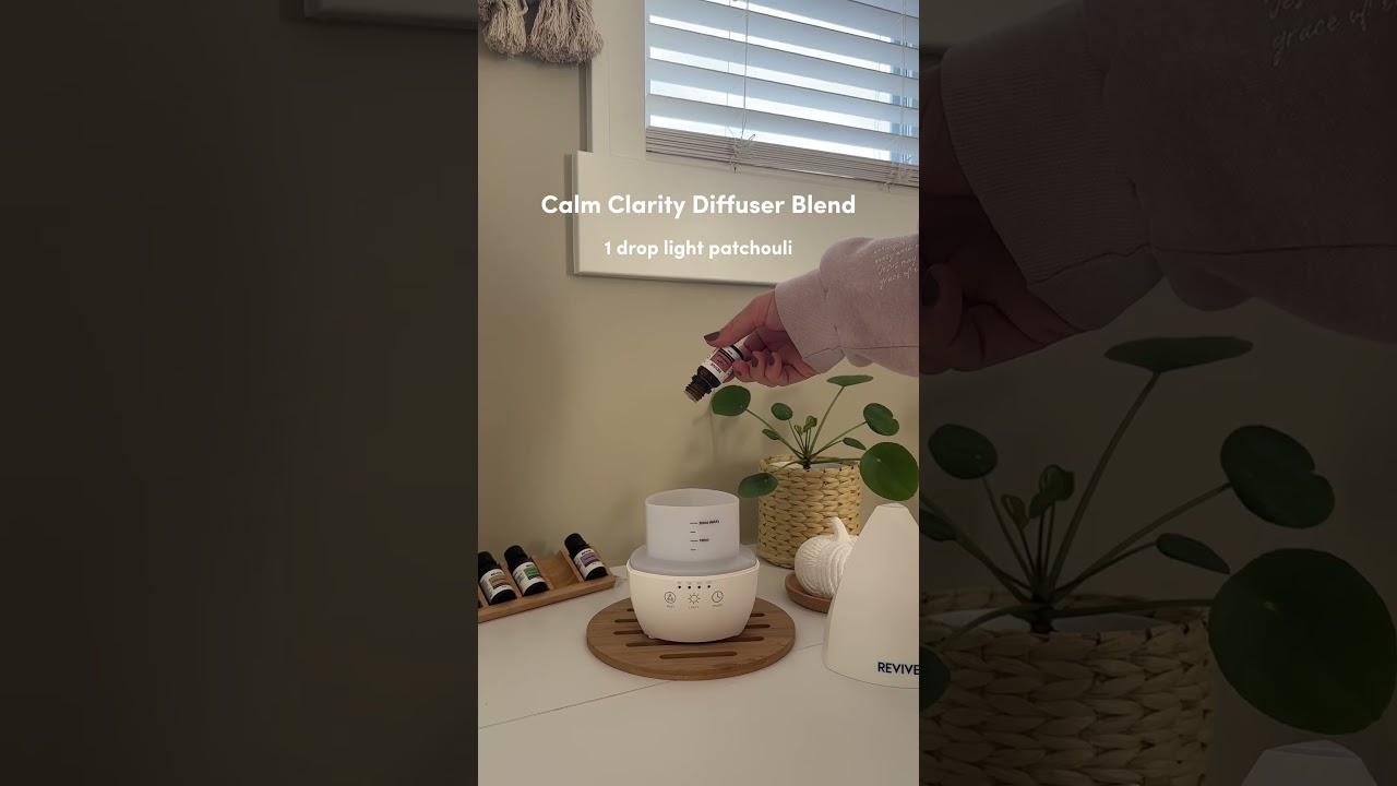 essential oil diffuser blend for calm clarity - diffuser blends for school and work #diffuserblend