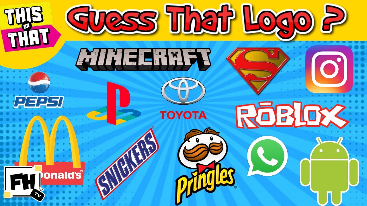 Can You Guess the Correct Logo? | Memory Challenge | This or That Brain Break Trivia