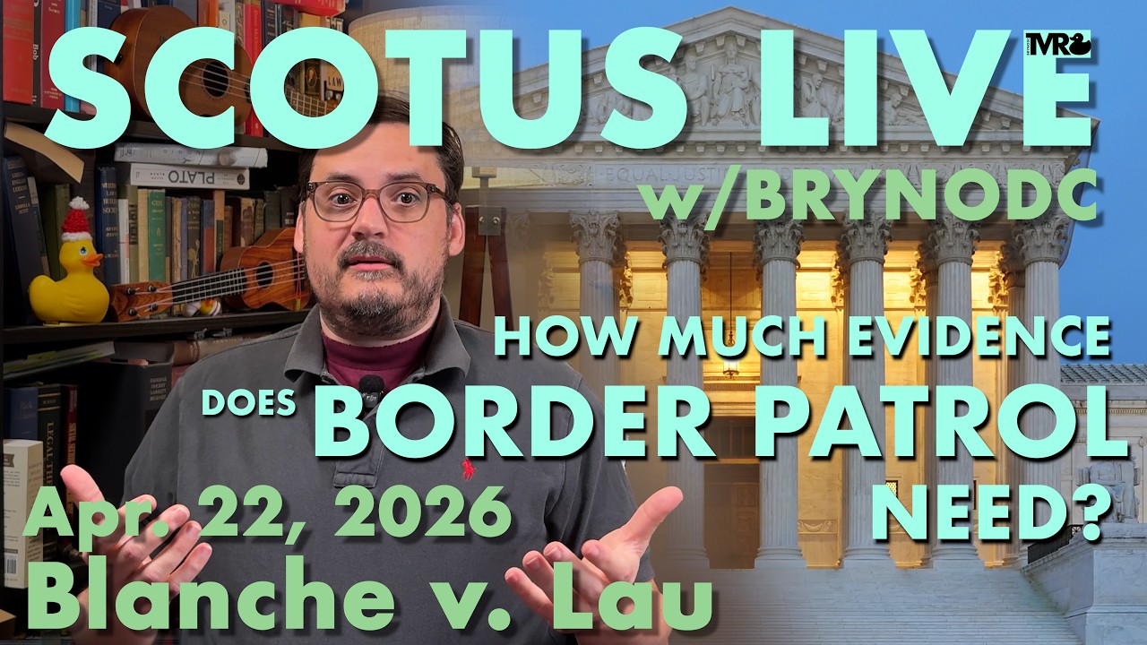 Blanche v. Lau Live | SCOTUS Oral Argument | LPR Admission Standard | Apr 22, 2026