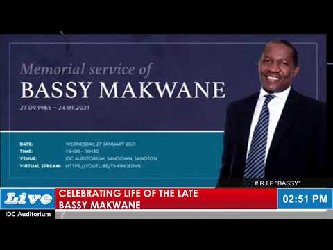 Memorial Service Livestreaming | Great Production | The Late Bassy Makwane | TK Sound and Visual