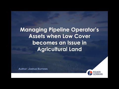 PDN Rewind. Managing Pipeline Operator's Assets when Low Cover becomes an Issue in Agricultural Land