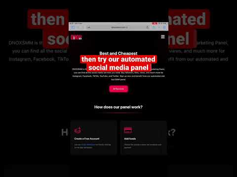 Best SMM Panel with cheapest SMM Services | DNOXSMM