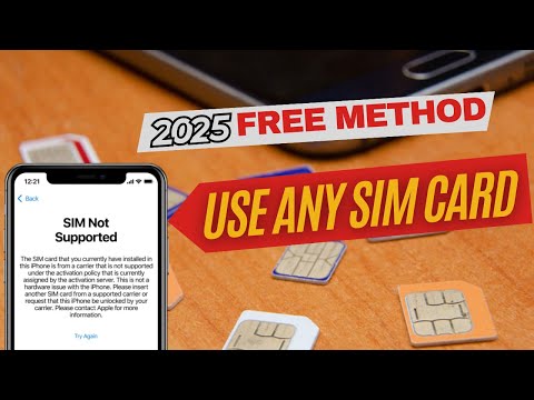 2025 FIX: How to Fix SIM Not Supported on iPhone (Free Unlock Method!)