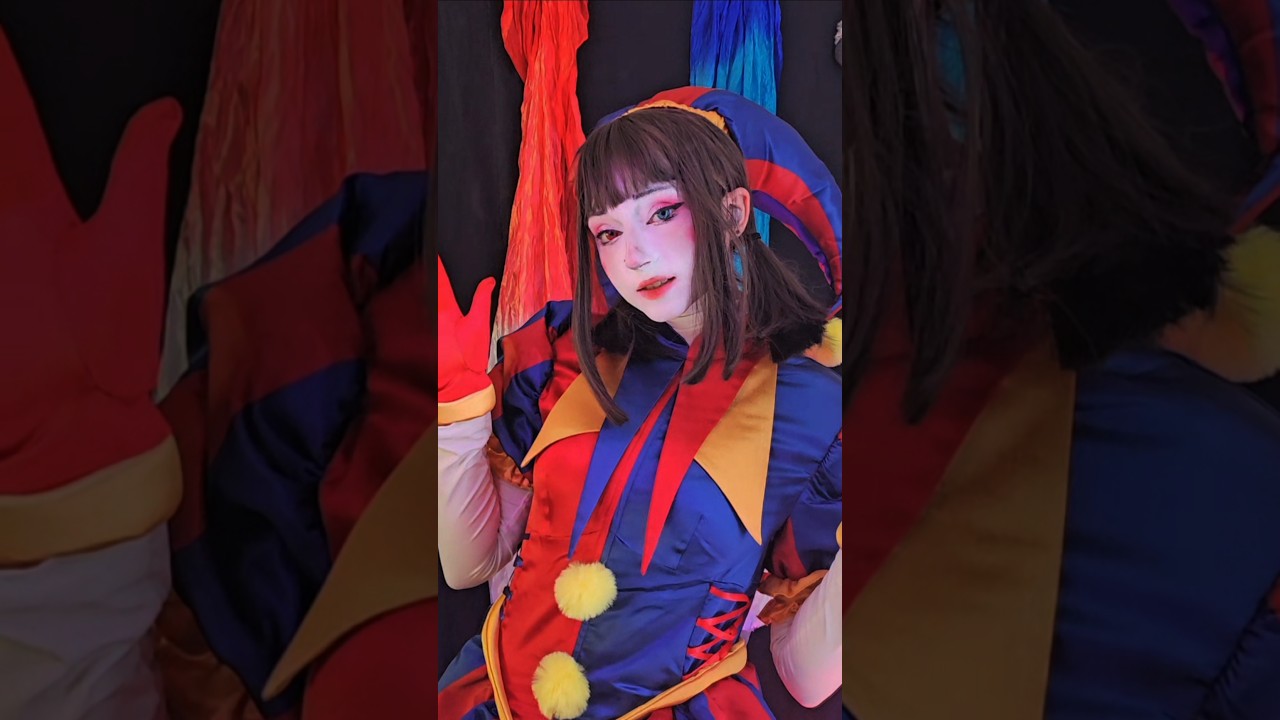 pomni makeup transition! #theamazingdigitalcircus#pomni#fyp#cosplay#viral