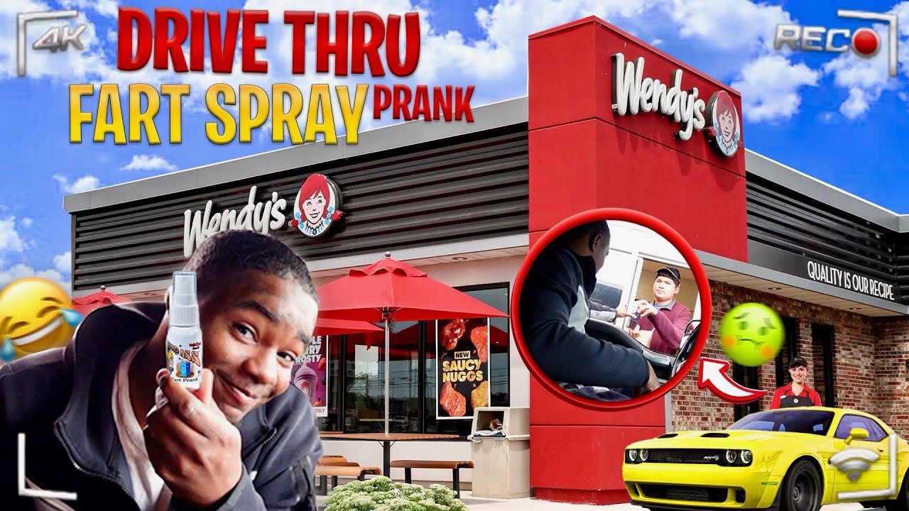 Fart Spray Prank: Drive Thru Edition