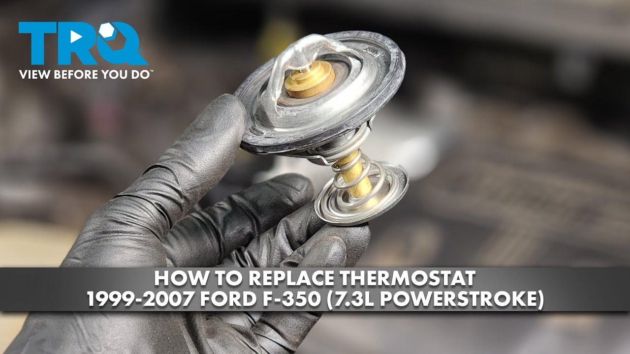 How to Replace Thermostat 1999-2007 Ford F-350 (7.3L Powerstroke)