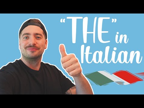 Definite articles in Italian [Learn Italian grammar fast]
