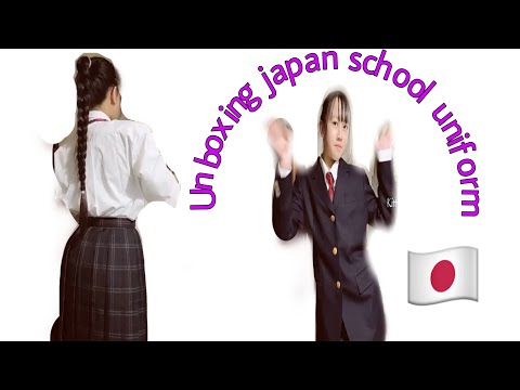 Unboxing uniform |Japan school uniform | expensive uniform