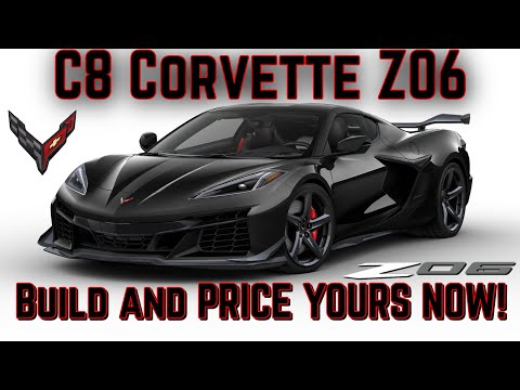NEW C8 Corvette Z06 BUILD TOOL Available!! FINALLY BUILD YOUR OWN Z06!