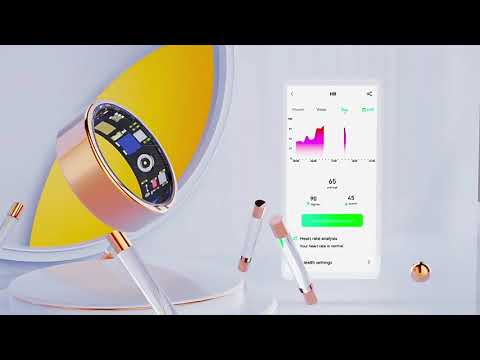 R11 Finger Rings Heart Rate Sleep Tracking Health Fitness Tracker Smart Ring