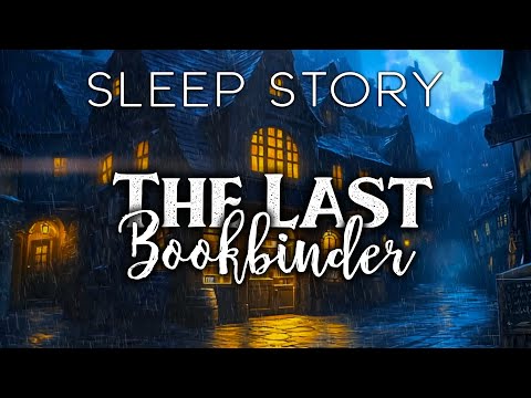 A Rainy Sleep Story: The Bookbinder of the Sleepy Village