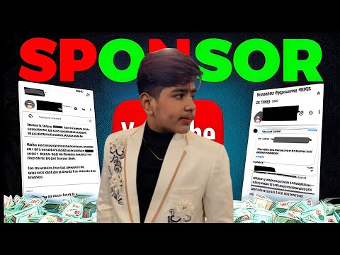 How to Get Sponsorships on Every YouTube Video sponsorship kaise le ! | youtube
