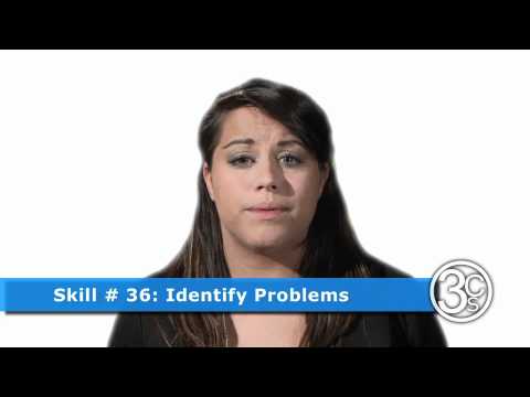 Skill # 36: Identify Problems | 3CSkills.org