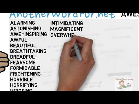 Synonyms I Synonyms For Awesome [Learn English Pronunciation + Improve Your Vocabulary]