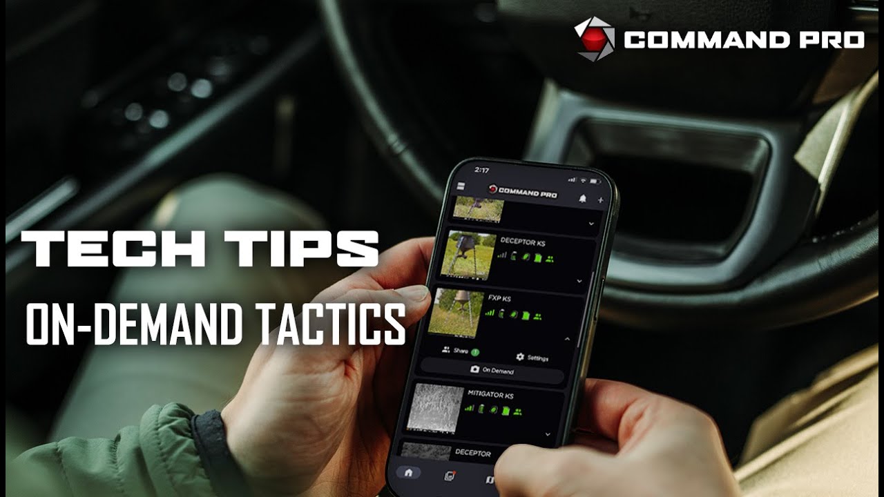 COMMAND PRO TECH TIP | On-Demand Tactics
