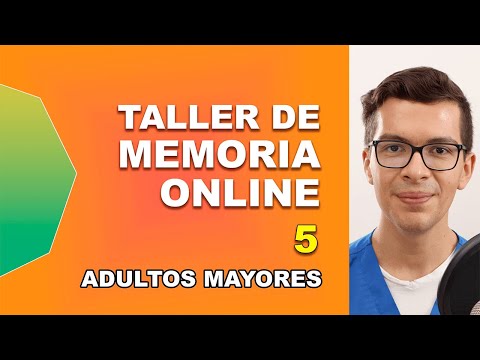 Taller de MEMORIA ONLINE para Adultos Mayores | No. 05