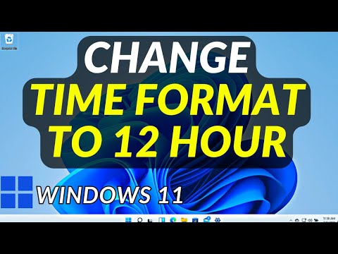 How to Change 24 hour Time Format to 12 Hour In Windows 11