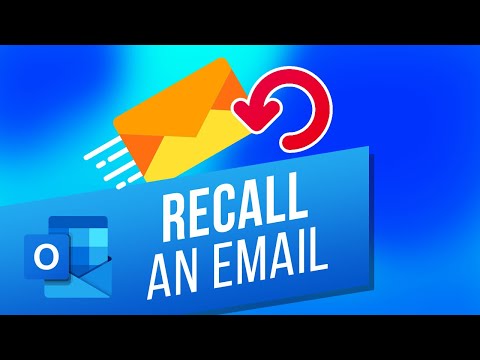 How to Recall & Replace an Email in Outlook | How to Unsend an Email in Outlook