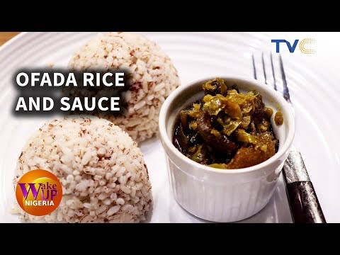 A Different Kind Of Ofada Rice And Sauce, Perfect Weekend Blast!