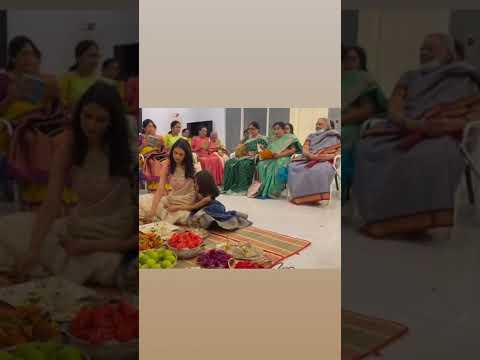 Allu Sneha Reddy Performing Special Pooja with Arha New Video