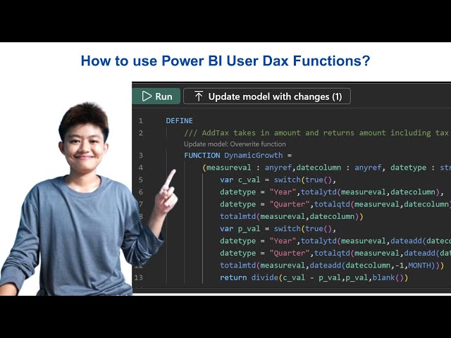 Exploring User-Defined Functions in DAX: A New Power BI Feature | Galaxy.ai