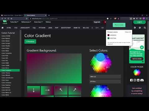 Simple Color Picker - Chrome Web Store
