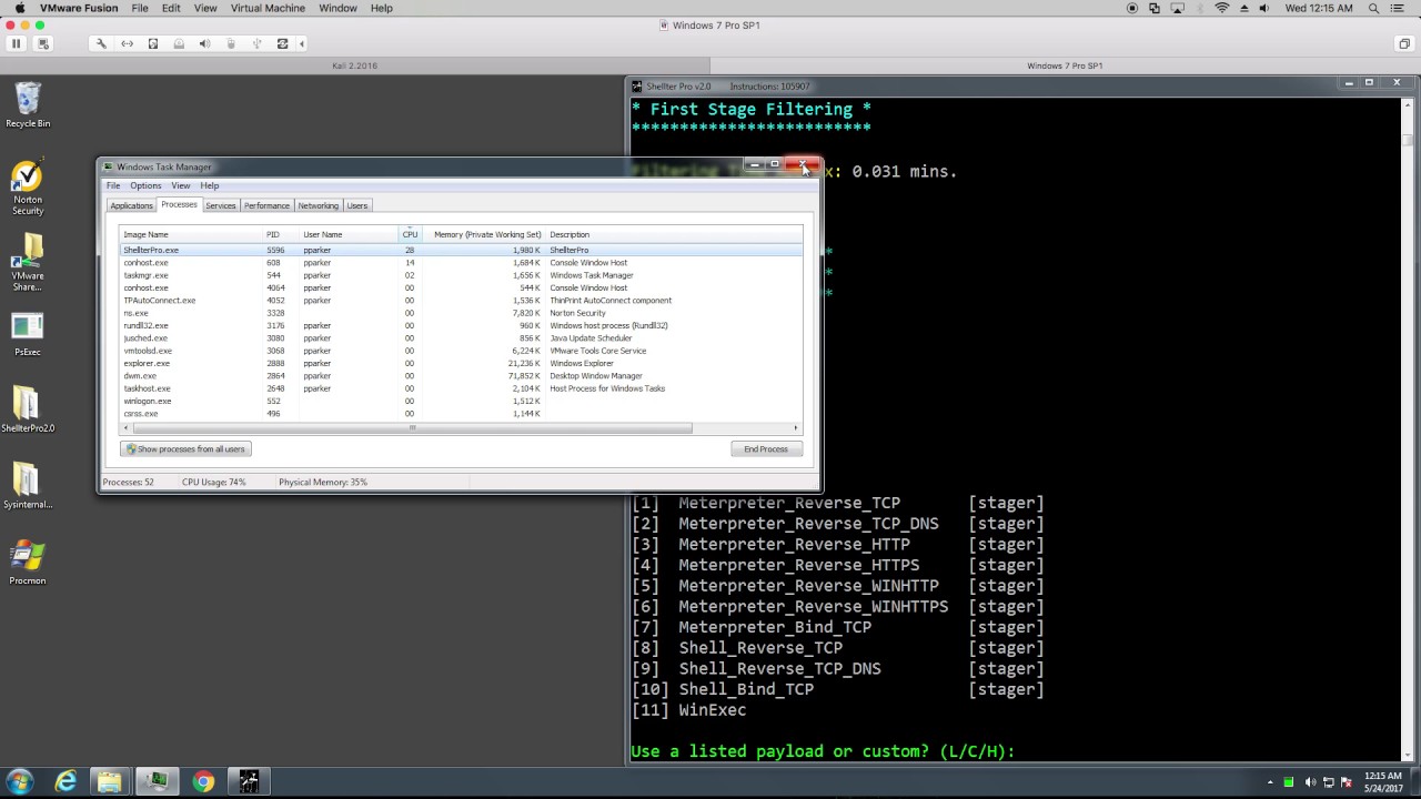 Shellcode Injection in Chrome DLL with Shellter Pro v2.0