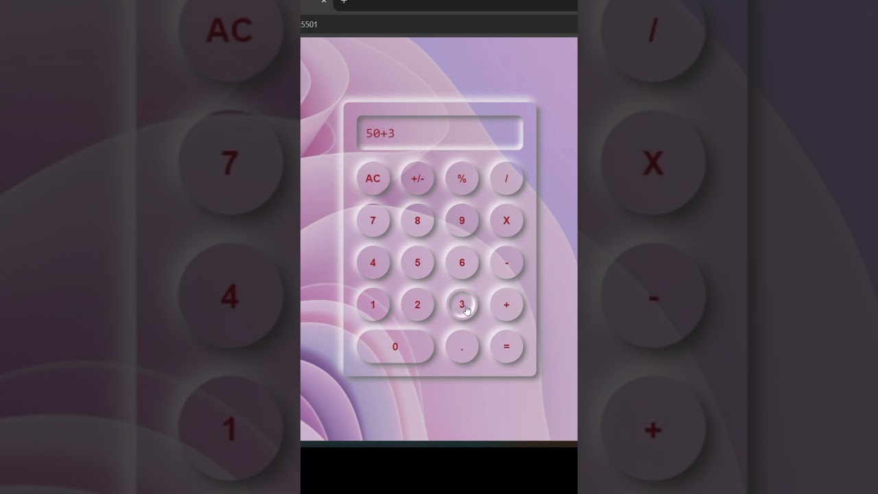 How to Make Calculator Using HTML, CSS & JavaScript | #coding #javascript #css #html #astechmaster