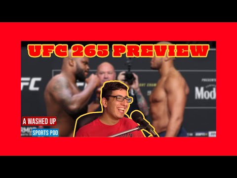 EVAN BREAKS DOWN UFC 265, BUT IT'S "NOT A KLEIN'S KORNER" -- A WASHED UP SPORTS PODCAST BONUS CLIP