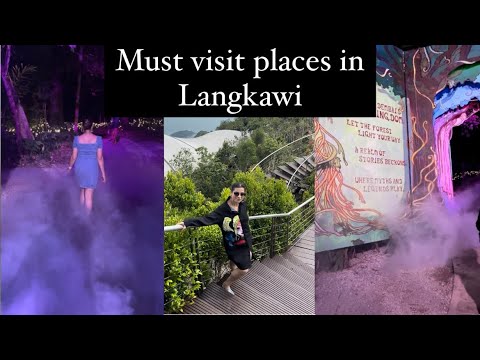 Langkawi Sky bridge and cable car| Dream Forest Langkawi | Fire show at Berjaya Resort #langkawi