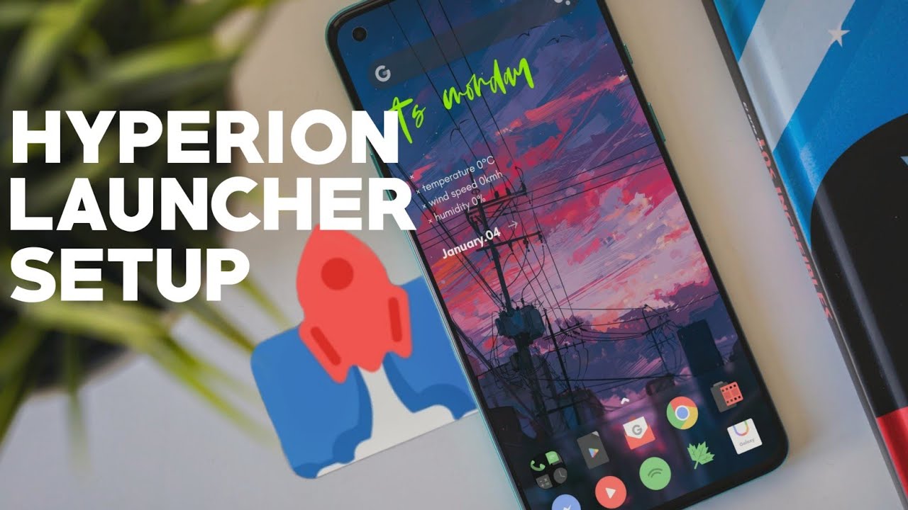 HYPERION LAUNCHER SETUP | Android launcher 2021