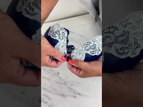 Our beautiful Alia front fastening bra - how to open and close her!