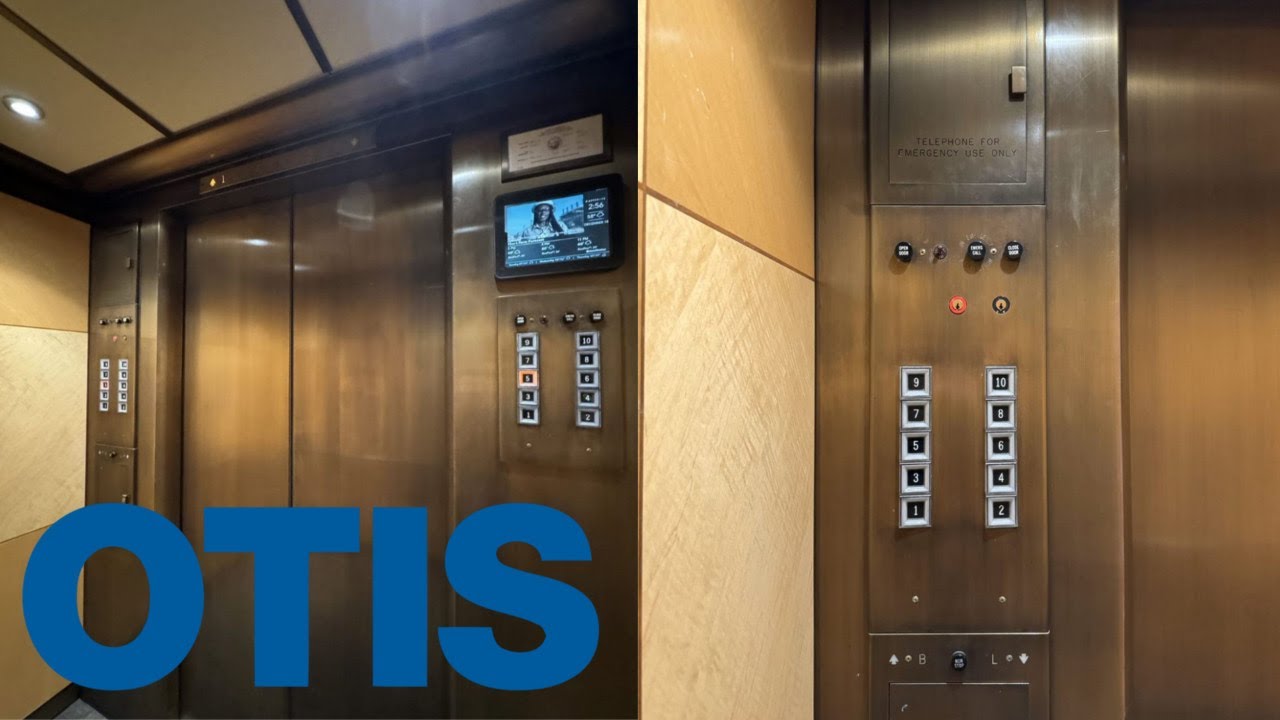 EPIC and RARE OTIS Touch Sensitive Traction Elevator in San Francisco, CA.