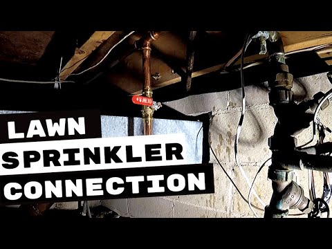 PLUMBING REPAIRS | LAWN SPRINKLER VALVE INSTALL | PLUMBING APPRENTICE