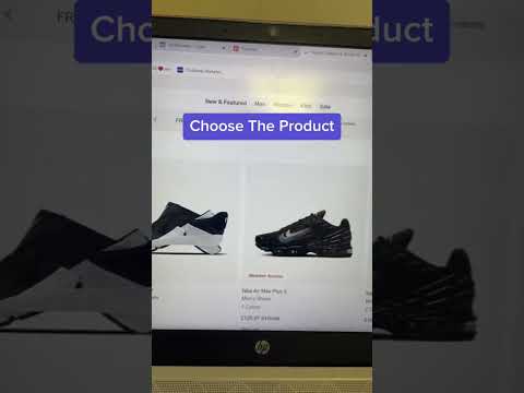 How to make money with Nike affiliate program without showing your face ???? #shorts