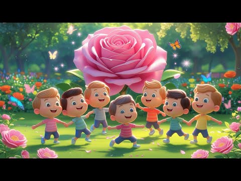 Ring a Ring o' Roses Kids Rhymes R1E2106 | Classic Nursery Rhyme for Kids | Jumpy Bumps