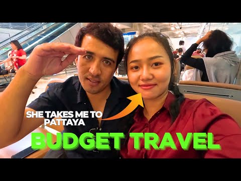 Budget Travel:Suvarnabhumi Bangkok Airport to Pattaya by bus Under $5! Traveling to Pattaya #pattaya